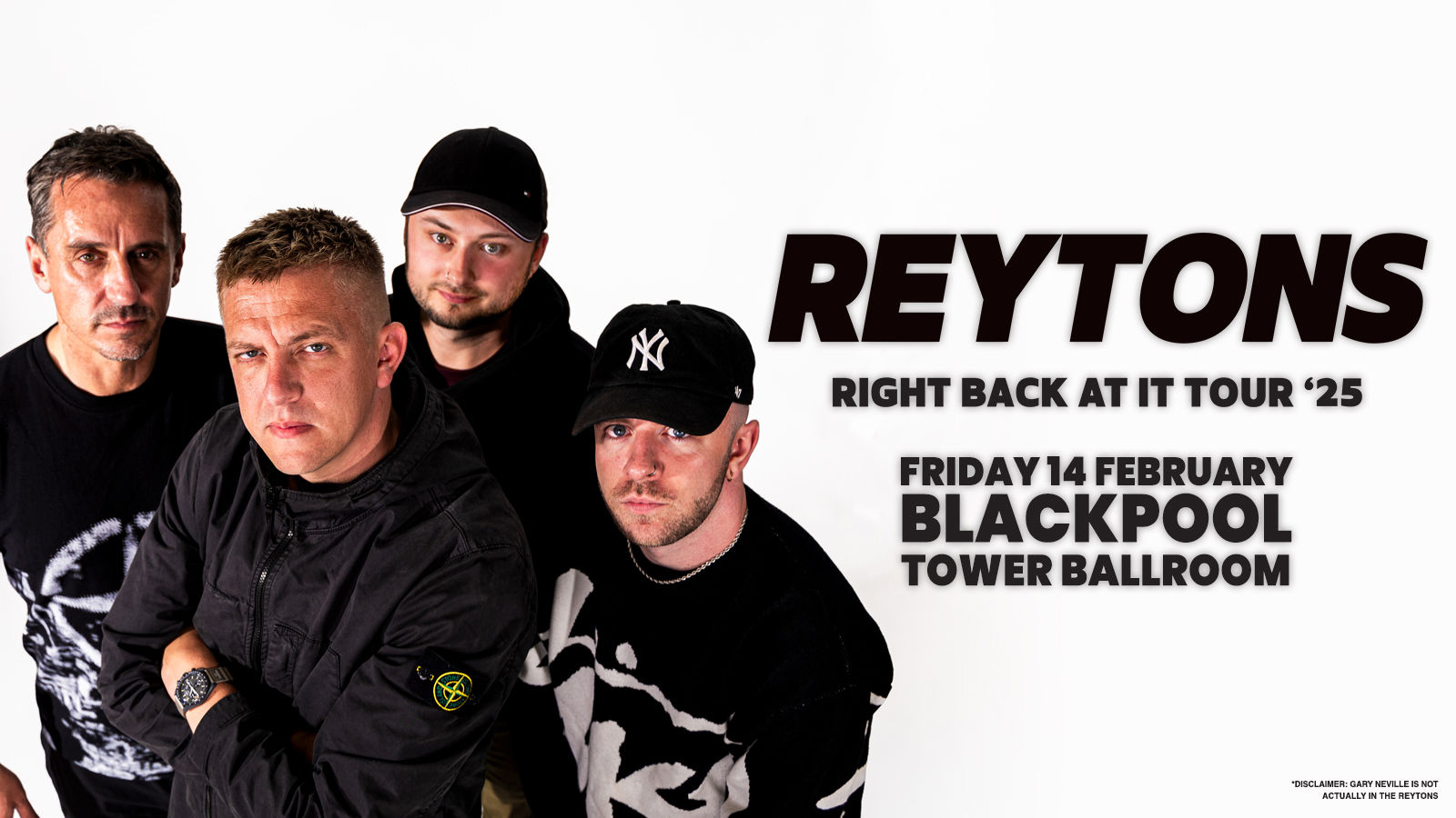The Reytons | Blackpool Tower Events